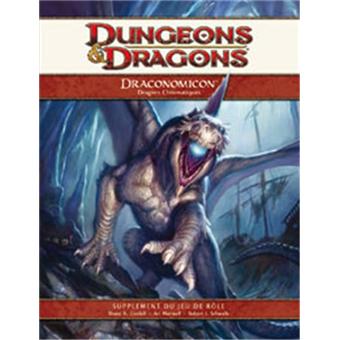 DUNGEONS & DRAGONS - DRACONOMICON : DRAGONS CHROMATIQUES - Jeu de rôles - Achat & prix | fnac